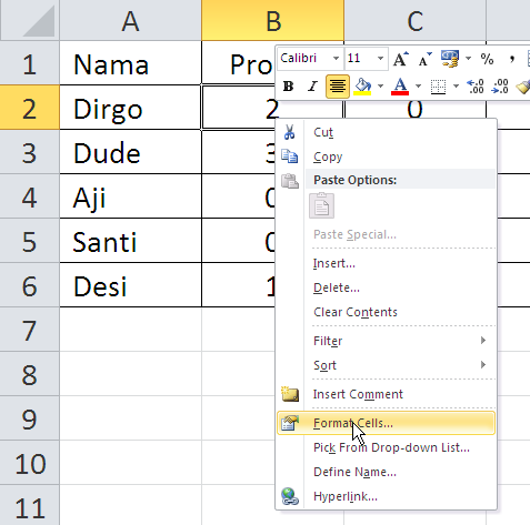 Tips-tips Rumus Excel: 2016