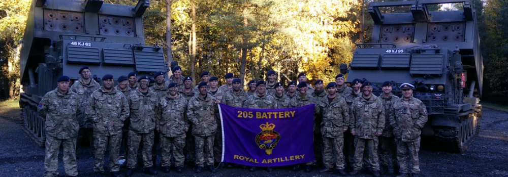 Northumbrian Gunner: 205 (3DVA) Battery Royal Artillery