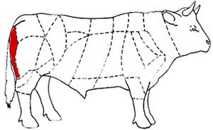 Magatello in salsa alla rucola. da La cucina di Susana su Akkiapparicette