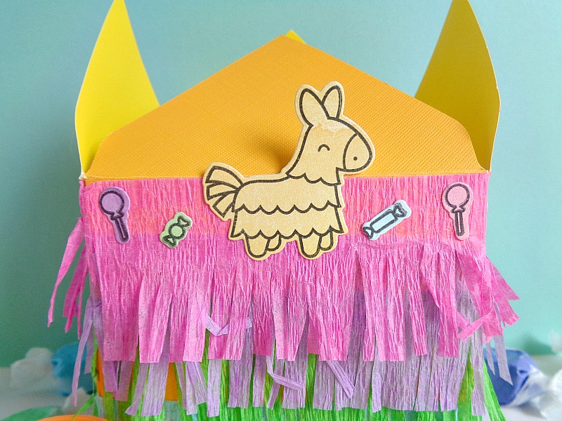 DIY: A Piñata in a Box - Running With A Glue Gun