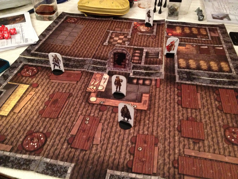 The Tavern - PWORK Paper Wargame | FANTASY TILES | Wargame Vault