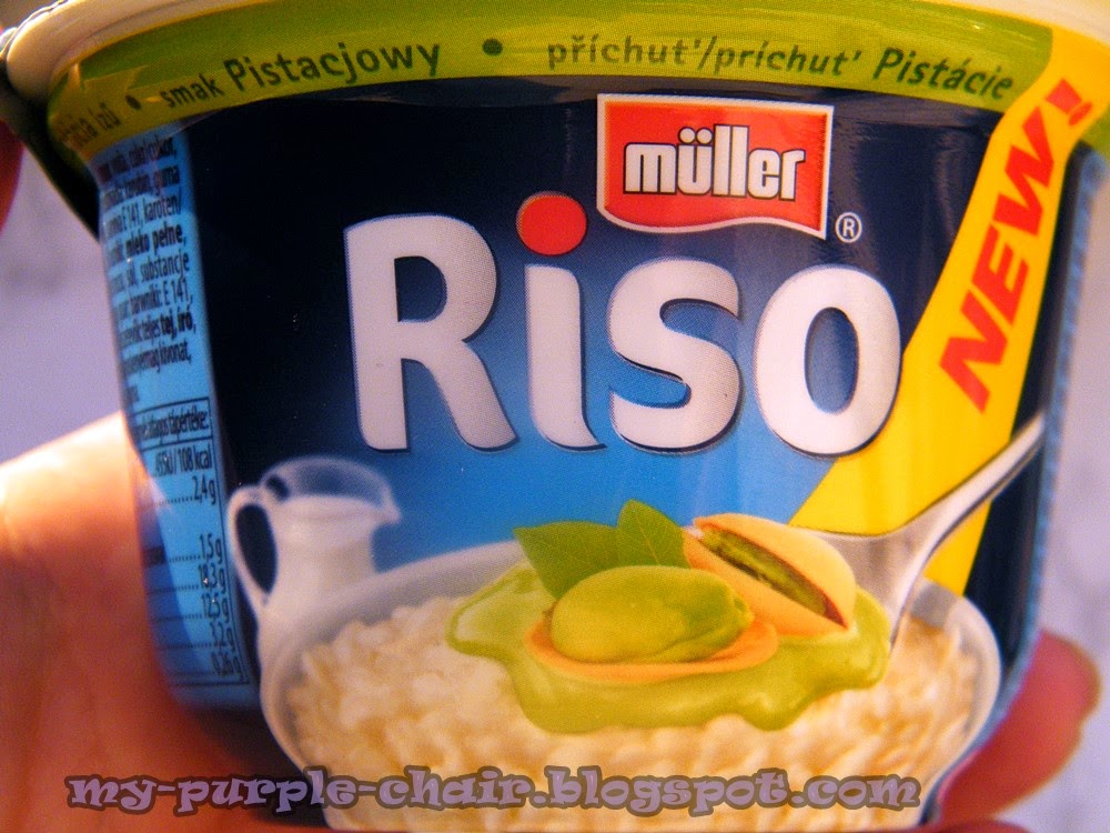 Wieczni mogą więcej: Riso muller deser mleczno ryżowy o smaku pistacjowym