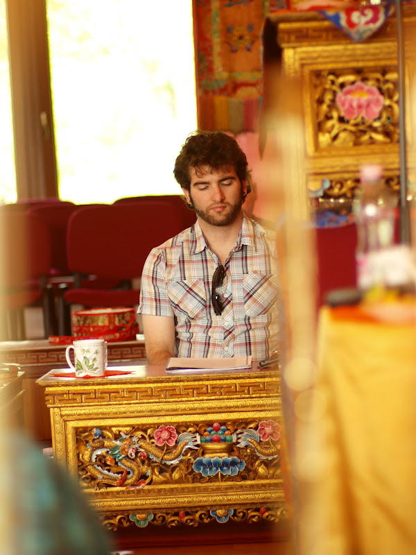 Láma Tony Duff Budapesten és Taron 2012.09.01.-02.