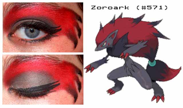PACROID: Pokemon Eyeshadow Designs