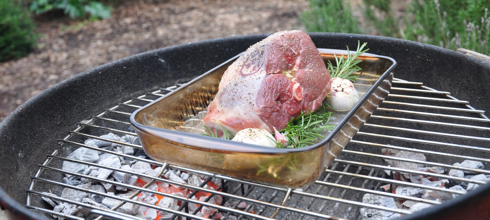 Fire and Food: Slow Roasted Leg of Goat