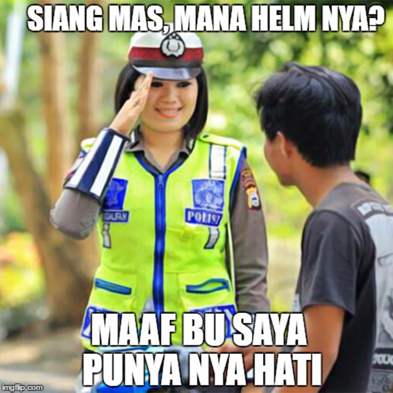 Meme Lucu Indonesia: 5 Meme Kocak Dunia Kepolisian Di Indonesia