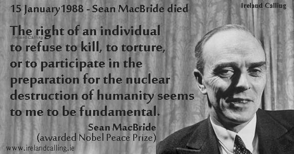 The Font of Knowledge: Seán McBride