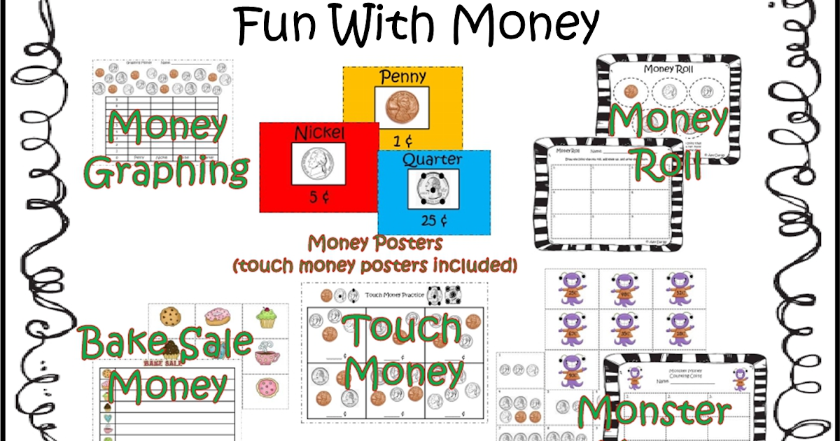 Using Touch Dots to Count Money ~ The Land of 2nd Grade