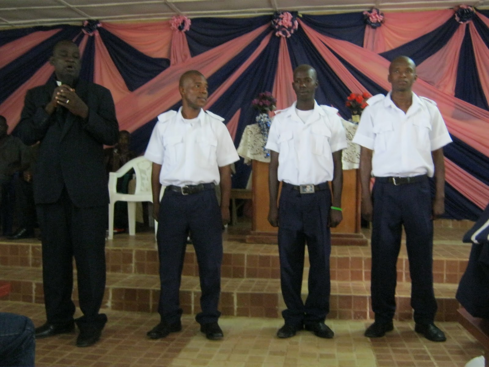 Apostle Bahago: BOYS' BRIGADE ENROLLMENT SERVICE.