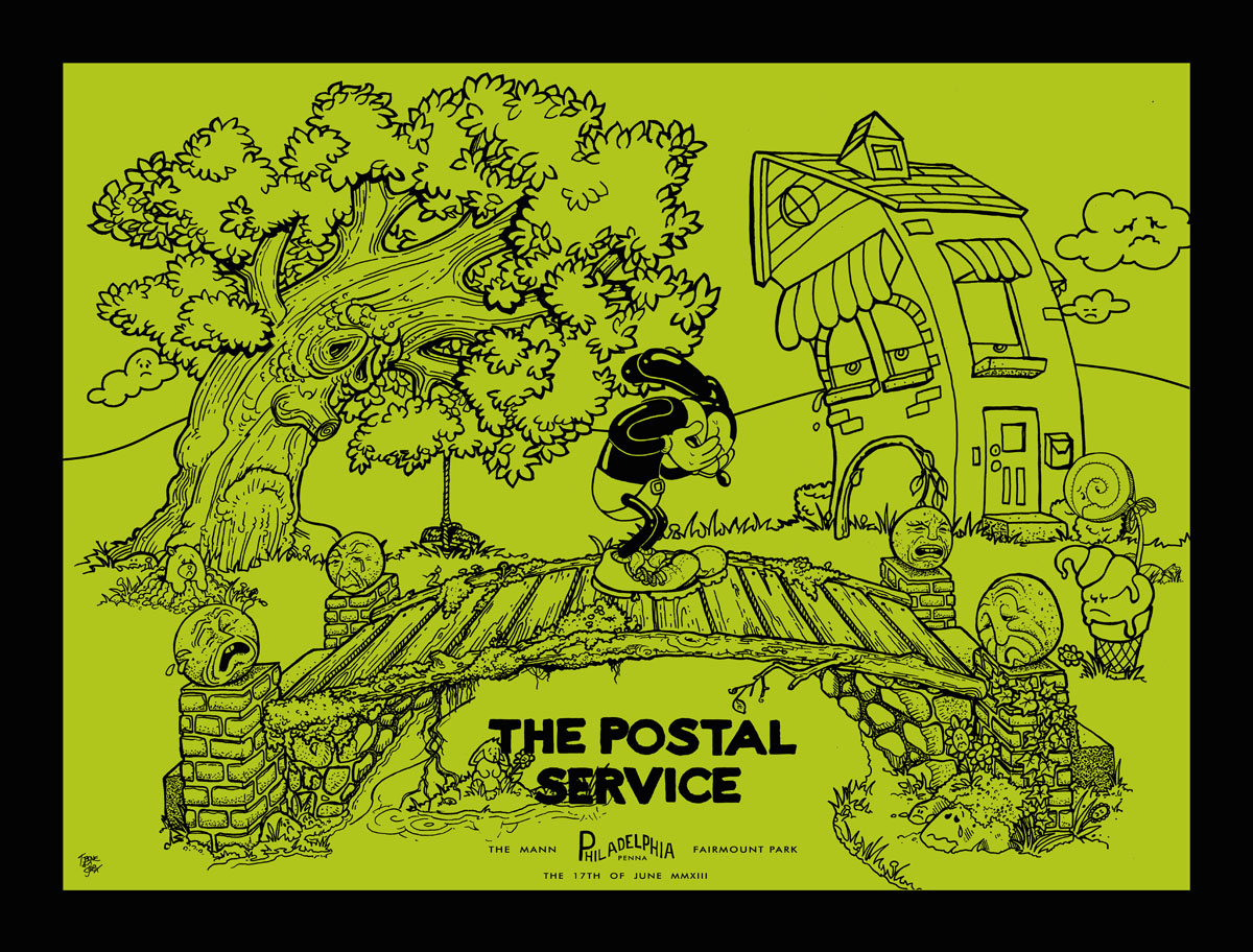 INSIDE THE ROCK POSTER FRAME BLOG: The National & Postal Service ...