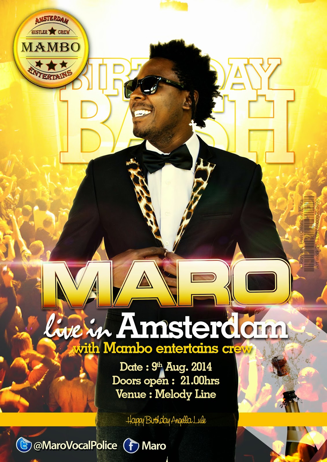 MARO: MARO TO GET ON PLANE FOR THE FIRST TIME.