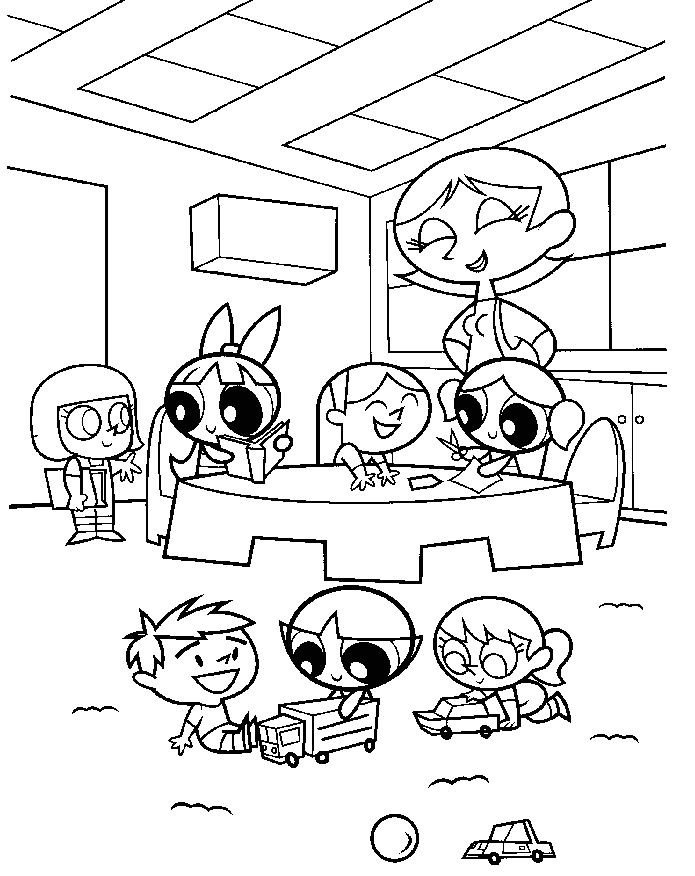 Powerpuff Girls Coloring Pages - Part 2