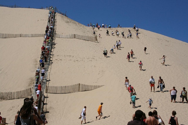 TOUR THE WORLD: DUNES OF PYLA FRANCE