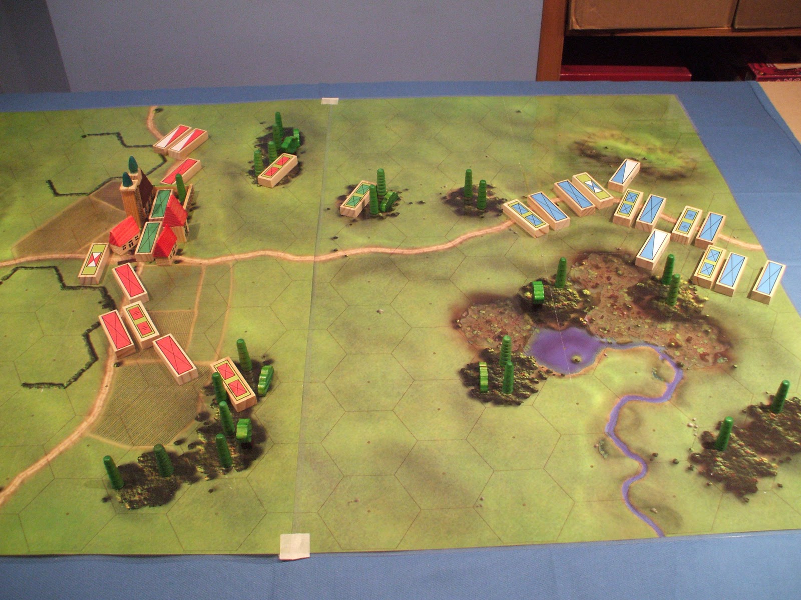 A Wargaming Odyssey: Figuring out the Blocks or Blocking out the Figures