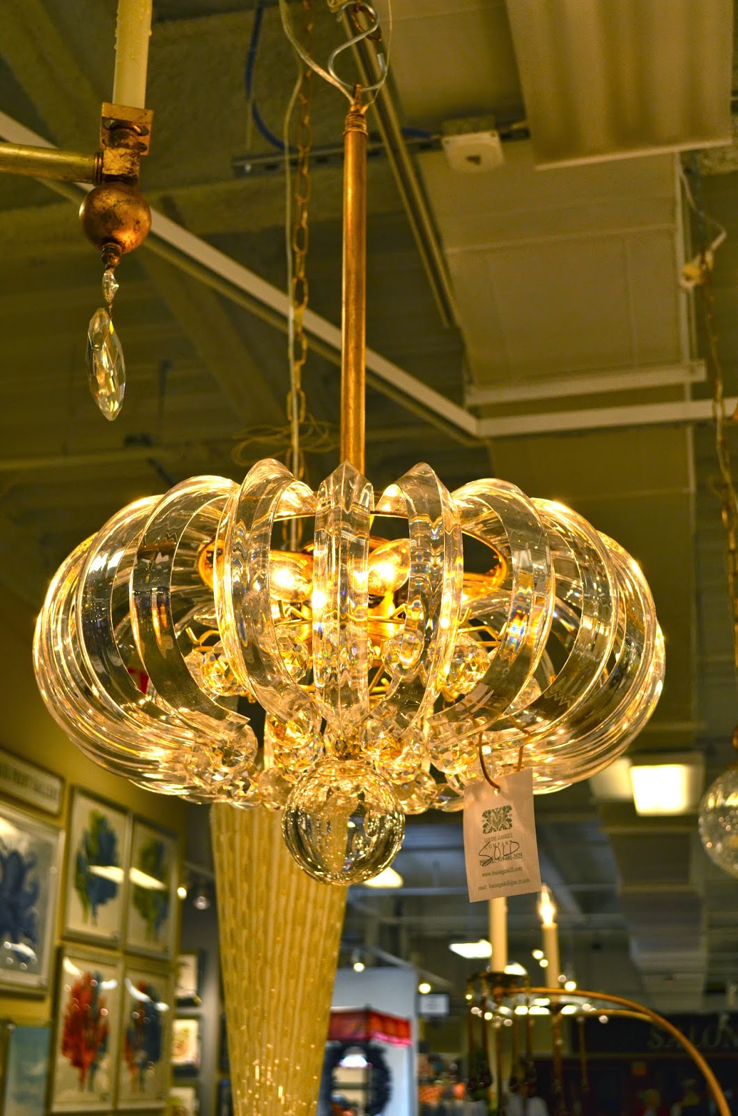 Lisa Mende Design: Louise Gaskill Lighting