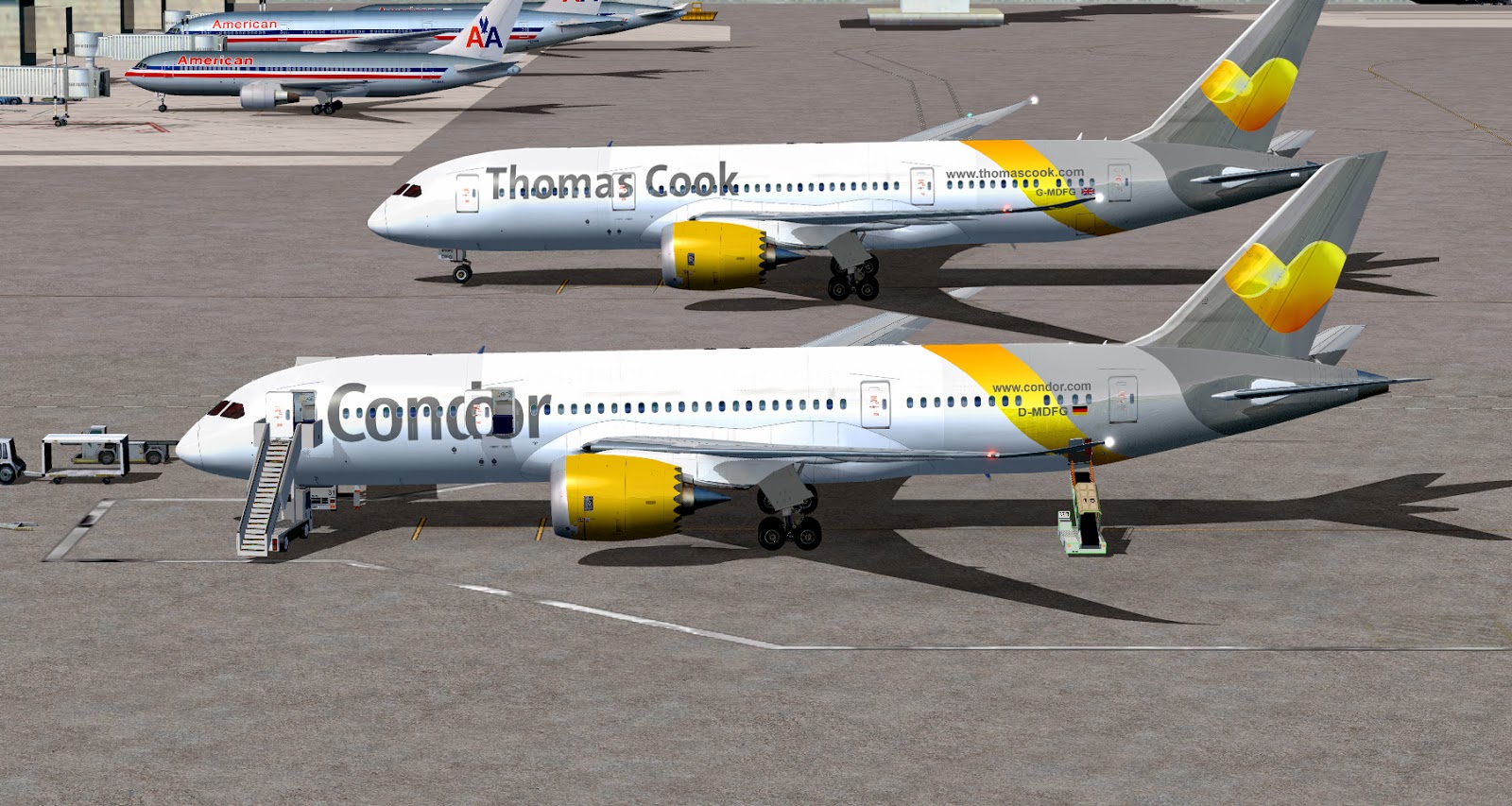 LASTWORLDLIGHT: Nuevo repaint del 787 de TDS