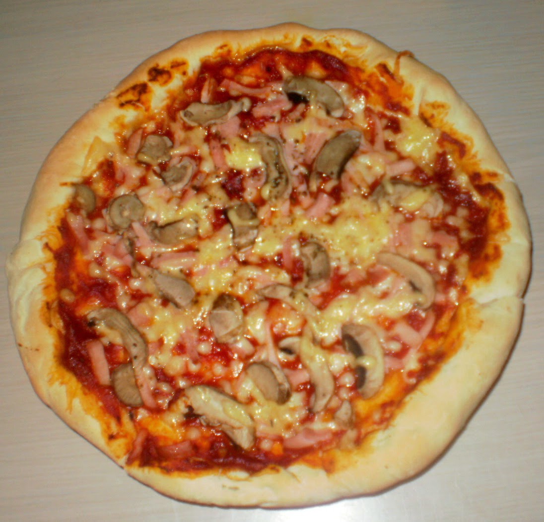 Moje pyszne, łatwe i sprawdzone przepisy :-) : Domowa pizza na cienkim ...