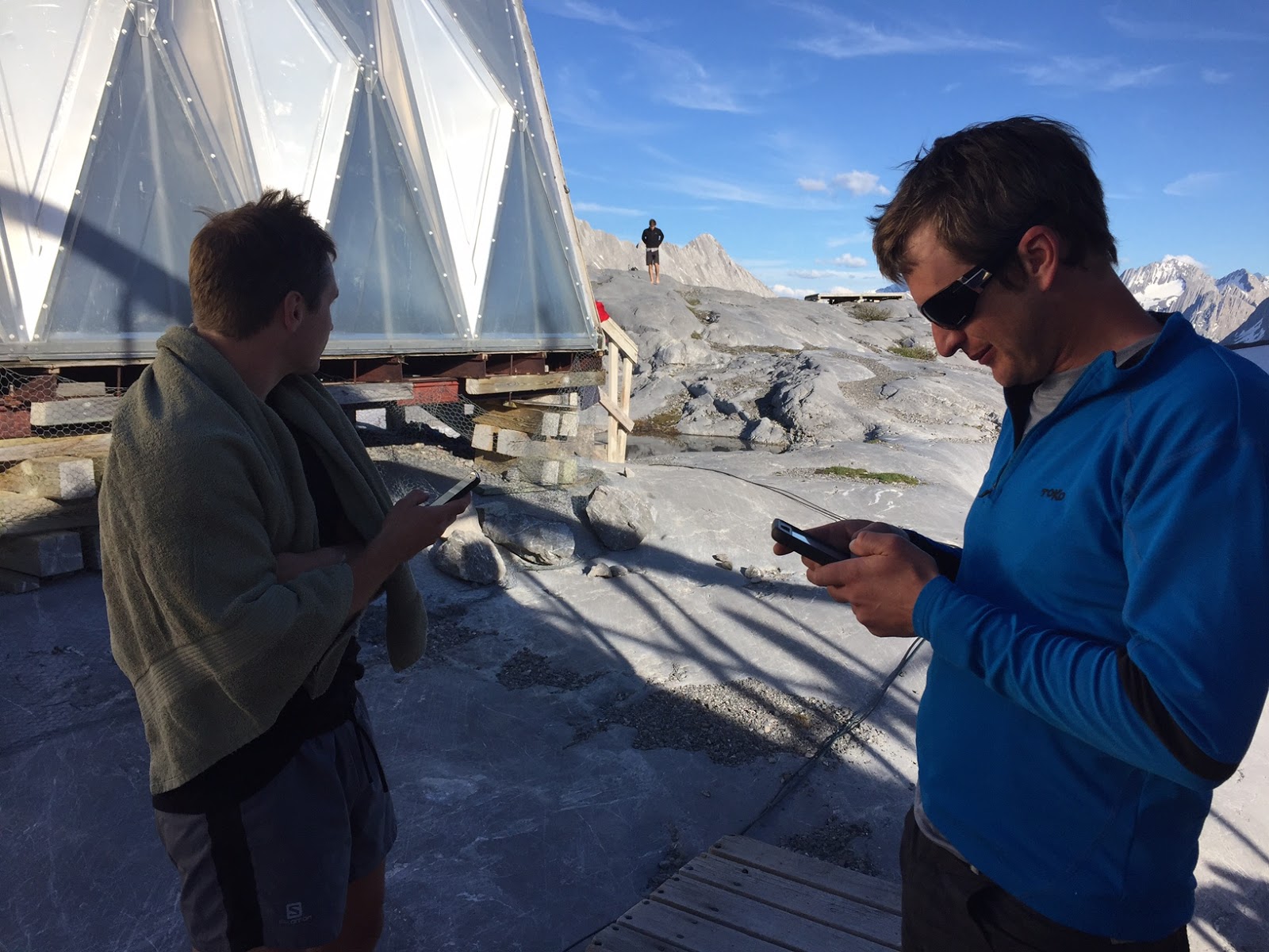 IN THE ARENA WITH BRIAN: Haig Glacier