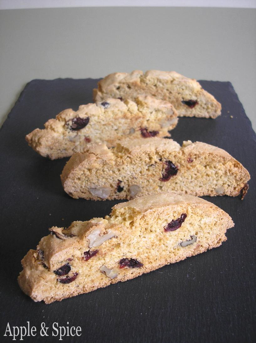 Apple & Spice: Zesty Red Grapefruit, Cranberry & Walnut Biscotti