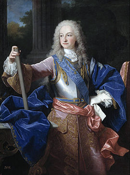 Luis I, rey de España en 1724