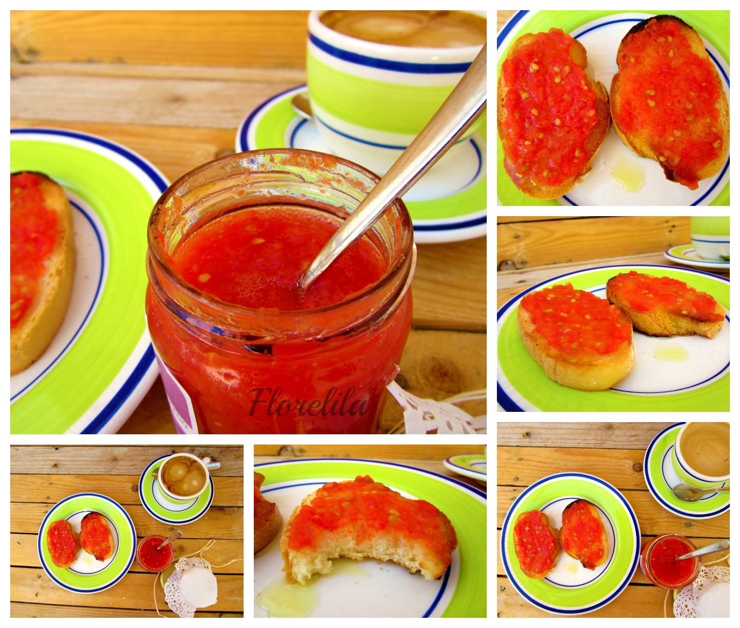 Florelila, recetas y aficiones....by Toñi Navarro: Tomate rallado en ...