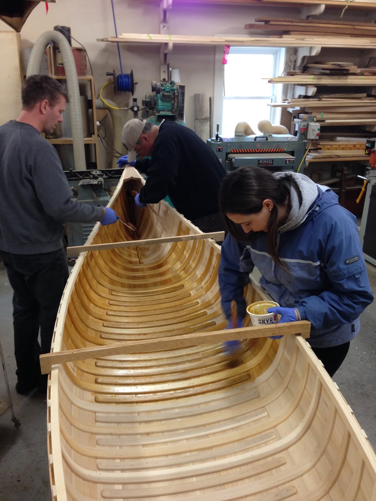 Harmony Canoe & Cycle: Marc Canoe Build
