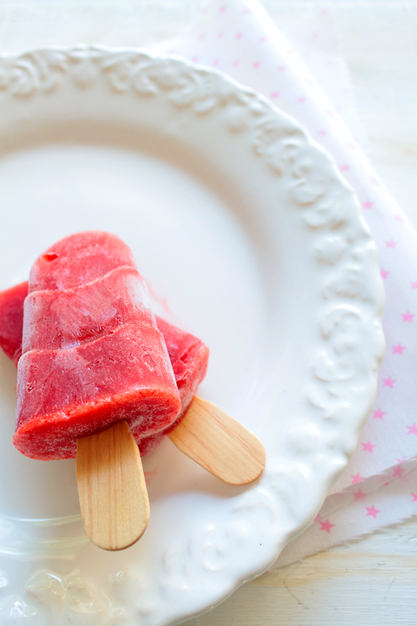 Virginia Sar: Helado de Frutilla en Palito (Ice Pop´s) y Tarta de Tomates