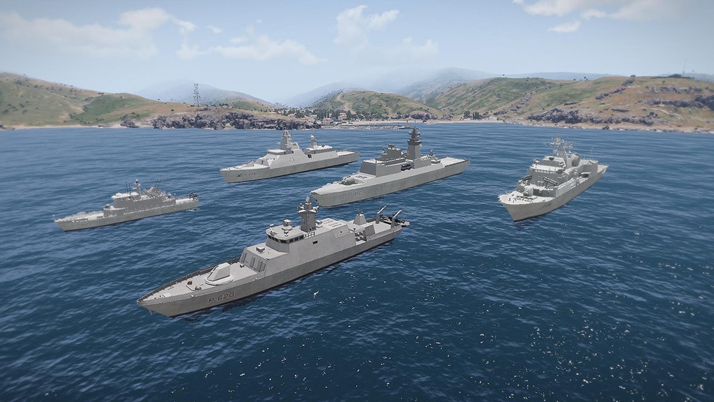 動かせてミサイルも撃てる Arma 3 用 HAFM MOD - Navy が v2.0 で一挙に 6 隻を実装 | 弱者の日記 ...