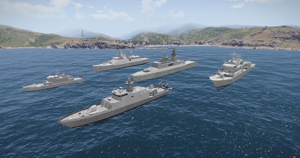十数隻の艦船を実装する Arma 3 用 HAFM MOD - Navy が v28012019 で巡航ミサイルの精度を改良 | 弱者の日記 ...
