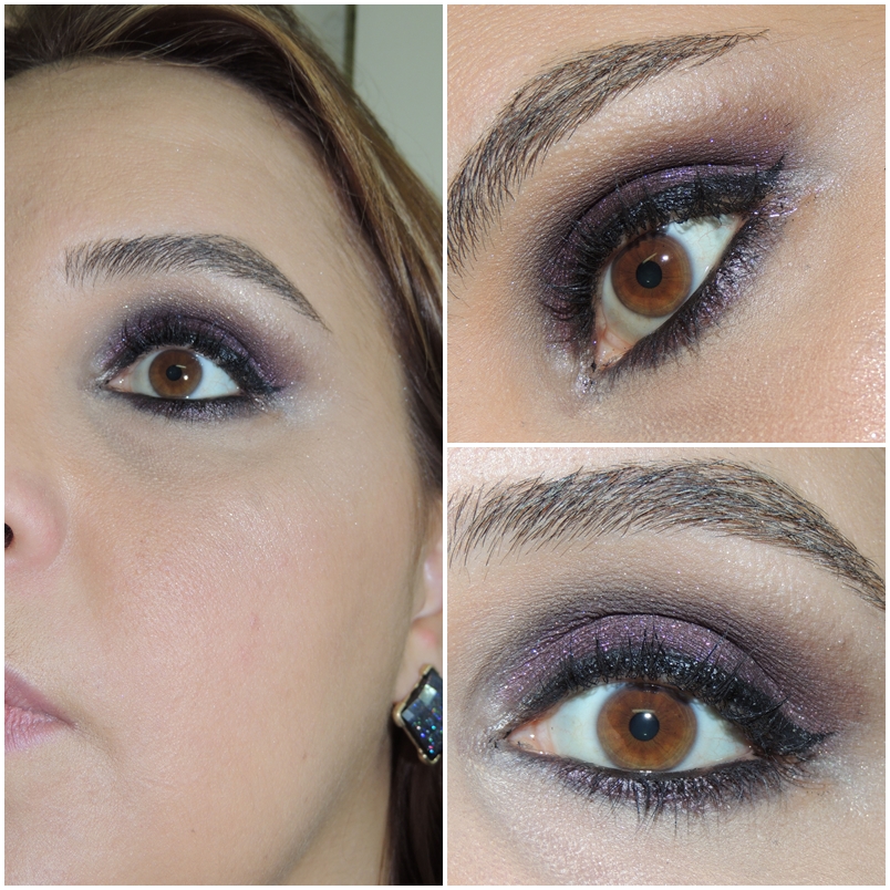 Paula Sartori: Tutorial de Maquiagem Roxo esfumadado fácil e rápido.