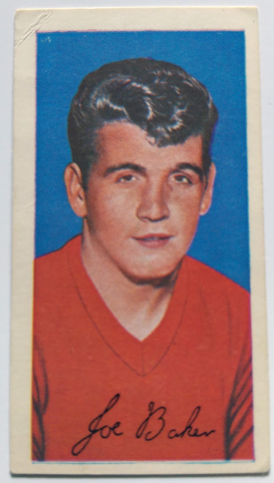 NFFC Cards & Stickers: Barratt Famous Footballers Series A14 Joe Baker