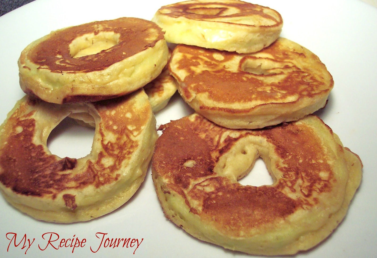 My Recipe Journey: Apple Pancake Rings and Mini Pancake Stacks