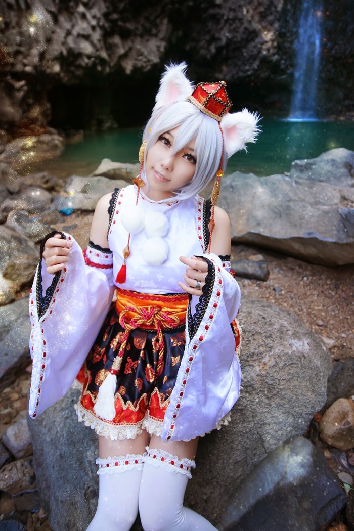 Final Fantasy Cosplay Costumes: Pretty Touhou Momiji Inubashiri Cosplay