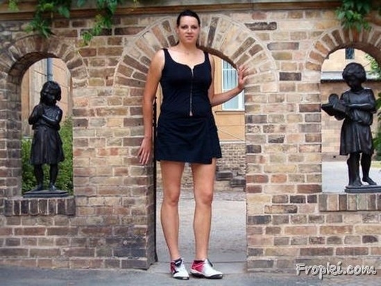 ¿Cómo luce una mujer de 145 kilos?