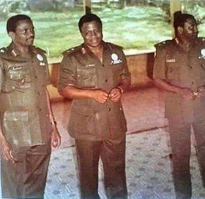Throwback photo of IBB, Abacha and Abba Abdulkadir