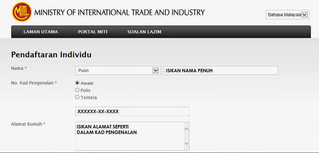 faizal yusup: KAEDAH BARU MENDAFTAR DAN MEMOHON IPO DI MITI