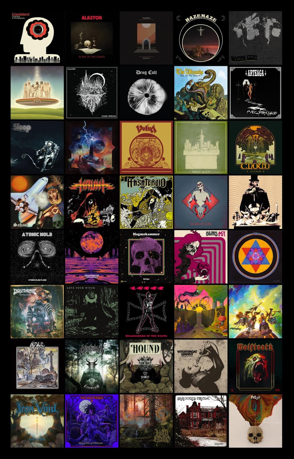 Captain Beyond Zen ☥: The Top 40 Albums of 2018