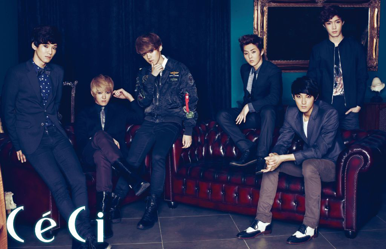 EXO-M Smolders for Ceci Magazine September Issue
