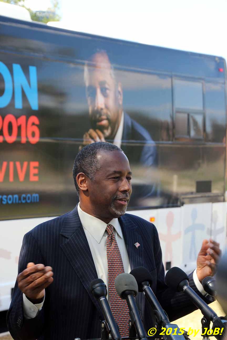 Journalism or Bust!: A/V: Carson Rally at Cedarville University