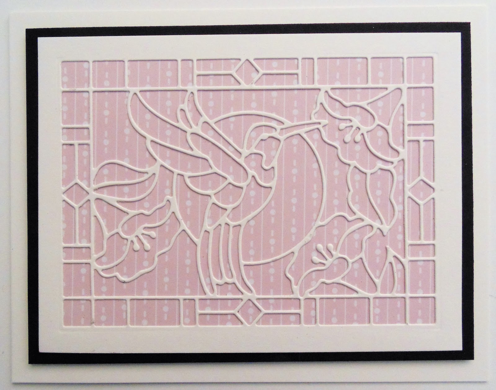 Inky Finger Zone: Simple Stained Glass Window Ideas