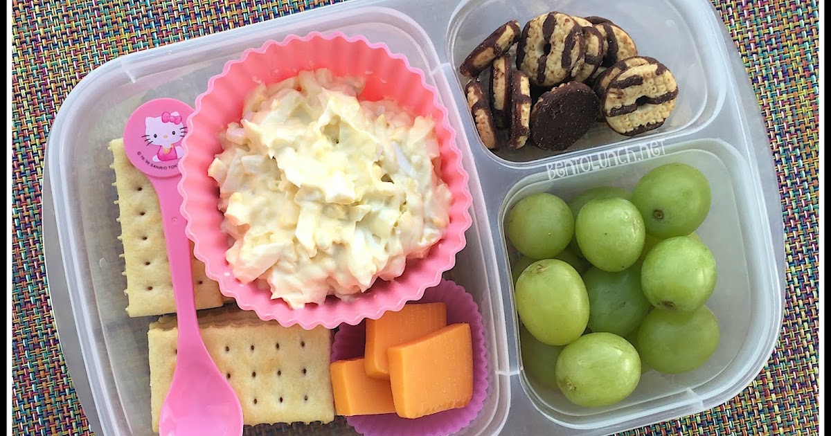 Simple Egg Salad Bento Lunch