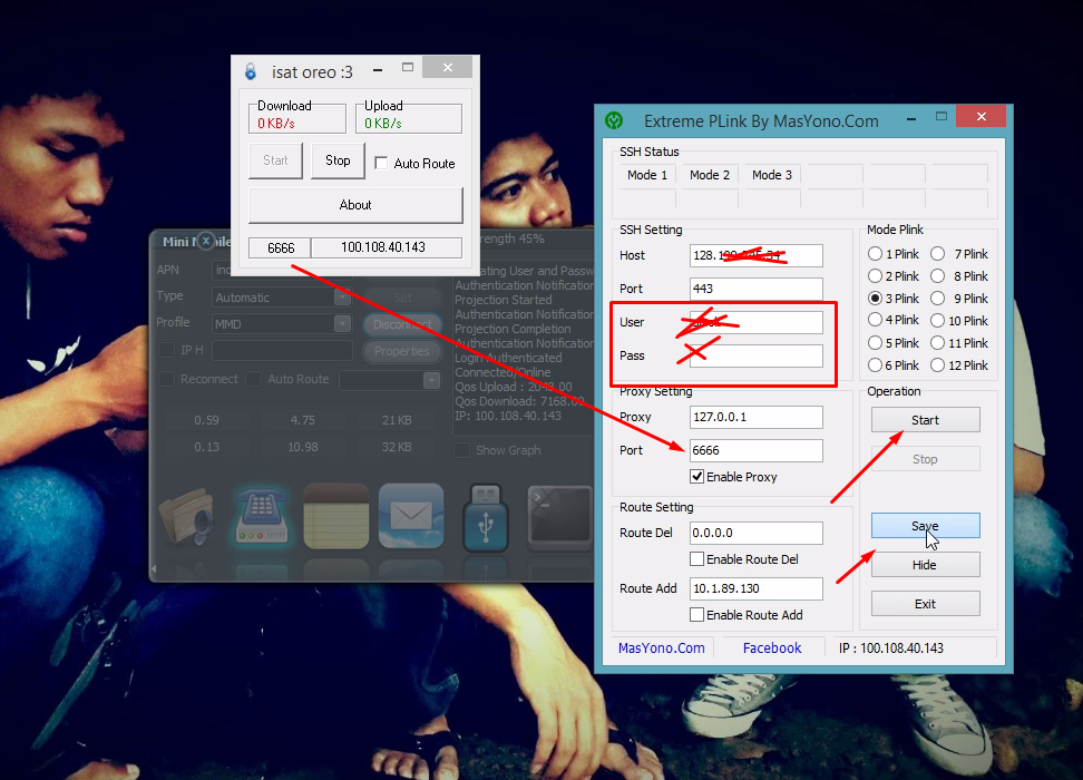 Tutorial Lengkap Dengan Gambar Cara Menngunakan Multi Plink Untuk Isat Sakti | SSH Channel