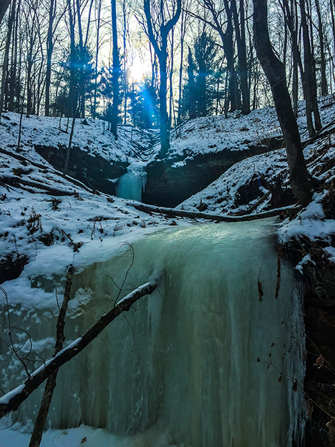 Exploring the Kickapoo Ice Caves