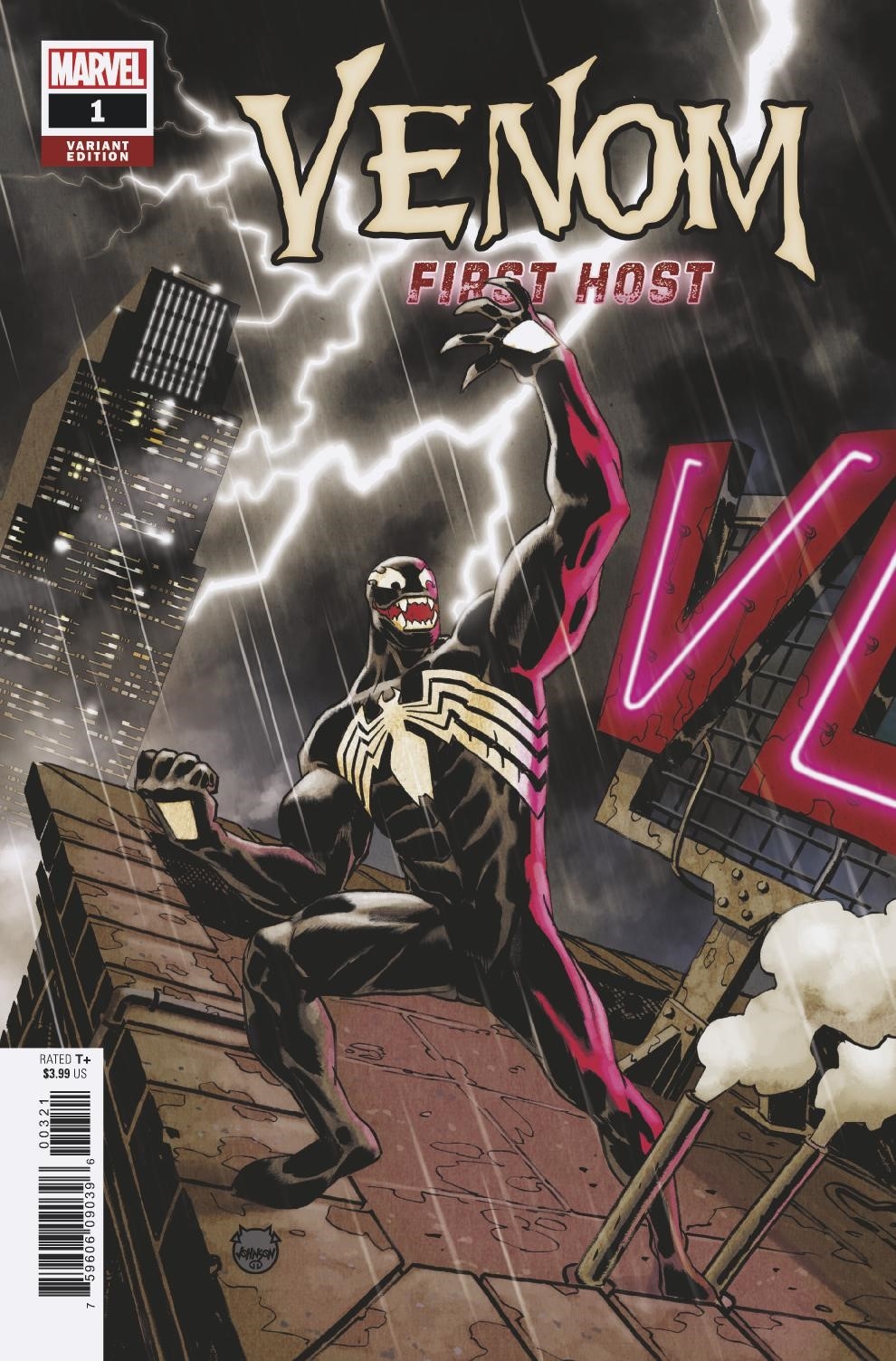 The Venom Site: venom 6 and first host variant covers