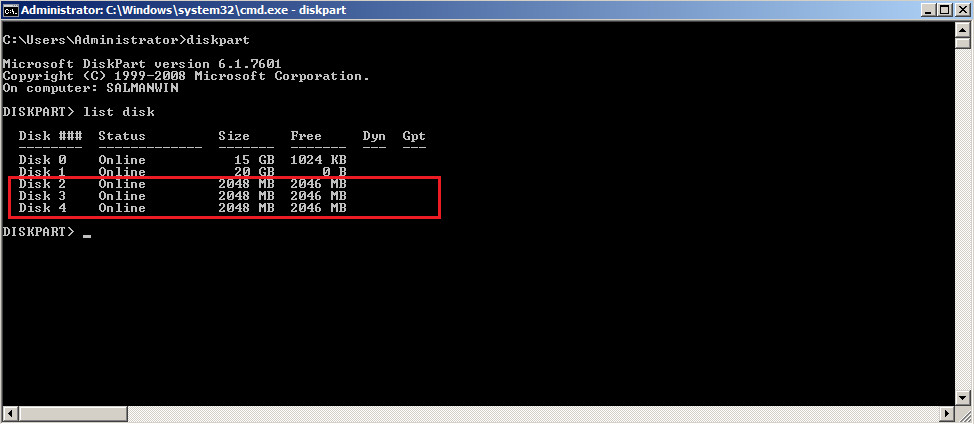 ASM Disks Stamping on Windows | OracleNext - Solution to your Oracle ...