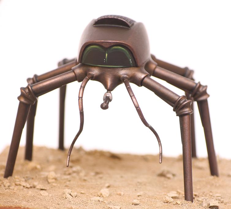 Einar Olafson Painting: Martian Empires II, Handling Machine