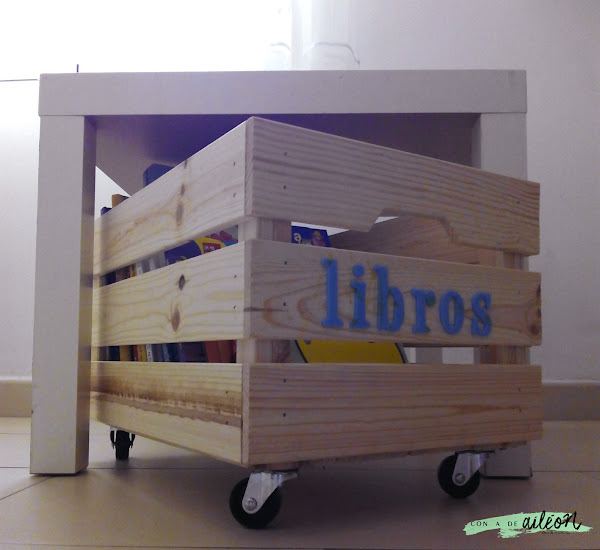 Cajón con ruedas | Manualidades