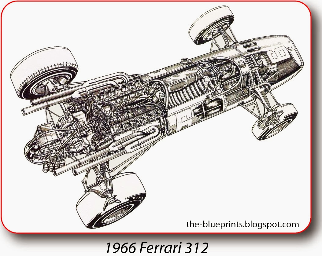 Vector Blueprints - Cars, Trucks, Busses and others: Ferrari ...