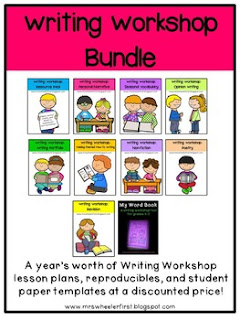 Mrs. Wheeler's First Grade Tidbits: Writing Workshop Update