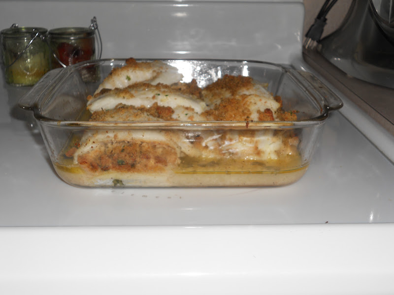 broke, bored, and hungry: Crab-Stuffed Baked Cod